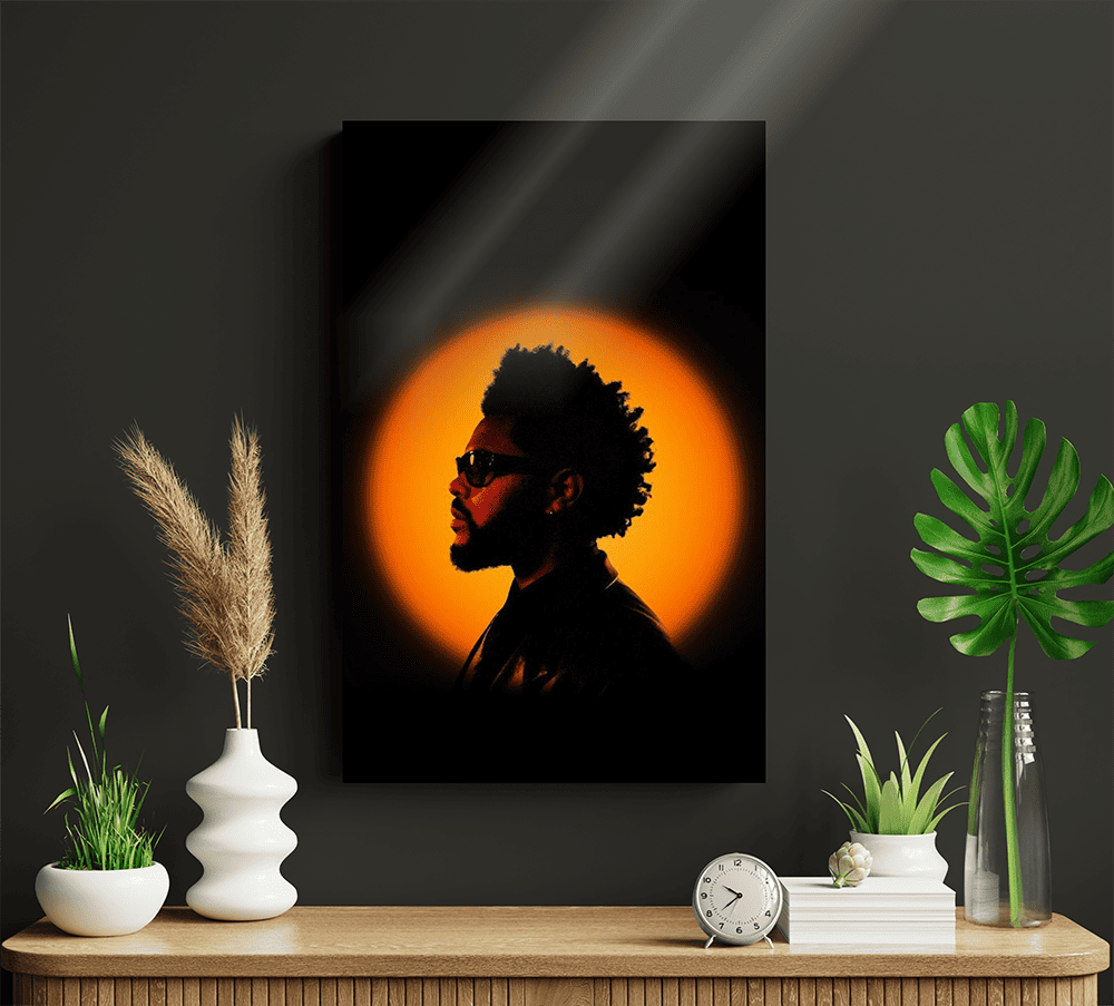 The Weeknd - Metal Poster - Ayabak